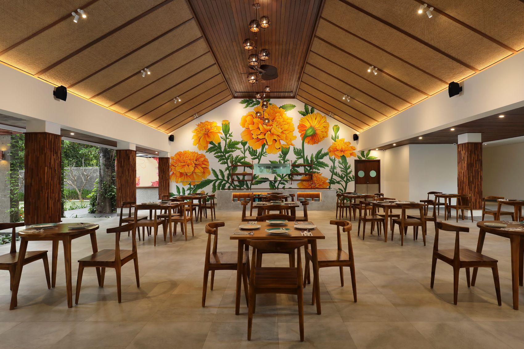 Manja Restaurant - Anja Jimbaran Hotel